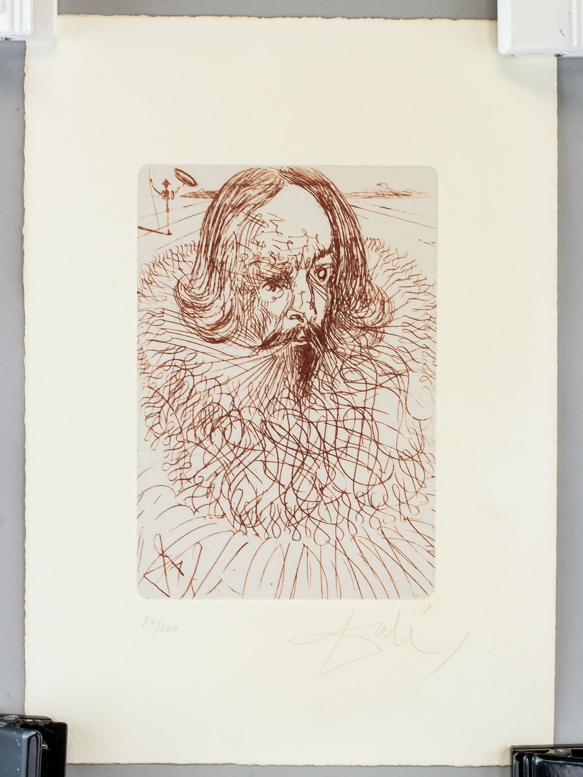 Salvador Dali Spanish Signed Linocut 20/100
