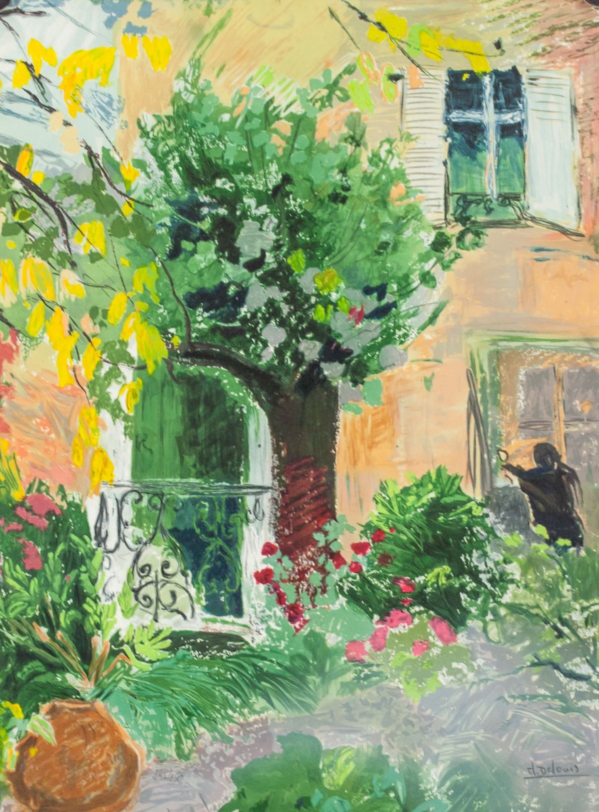 Nancy Delouis French Modern Signed Litho 145/250