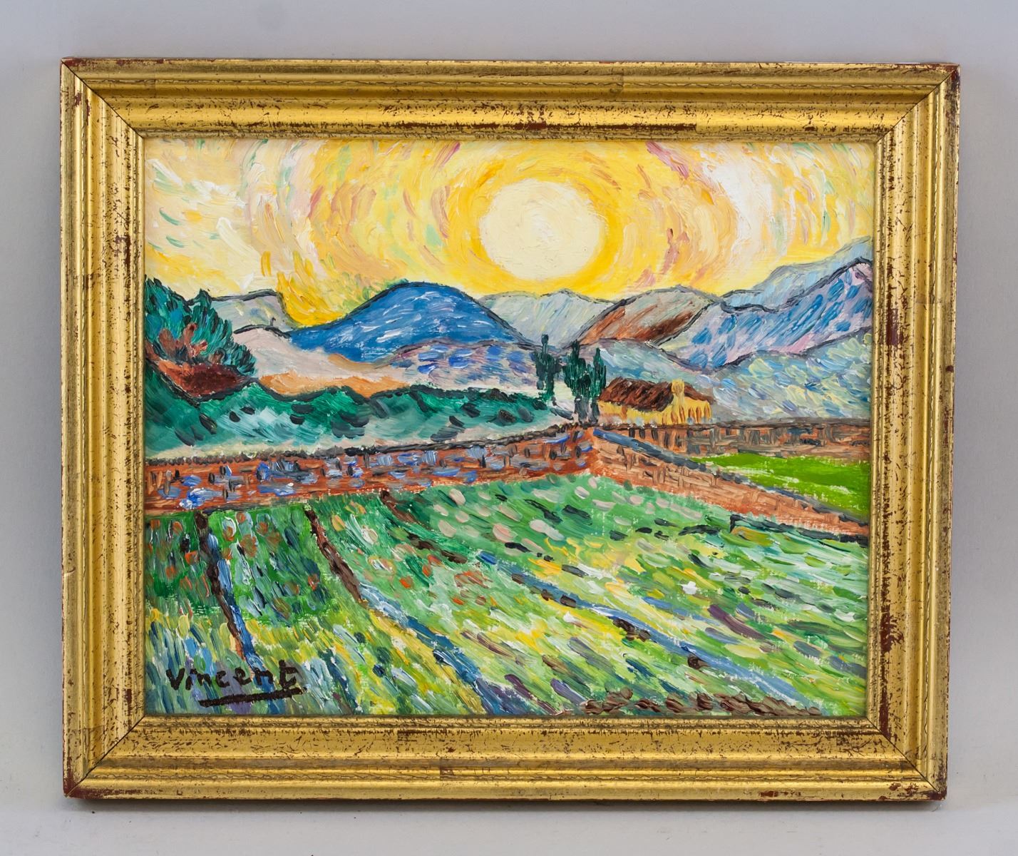 Vincent van Gogh Dutch Oil Board Galerie Beyeler