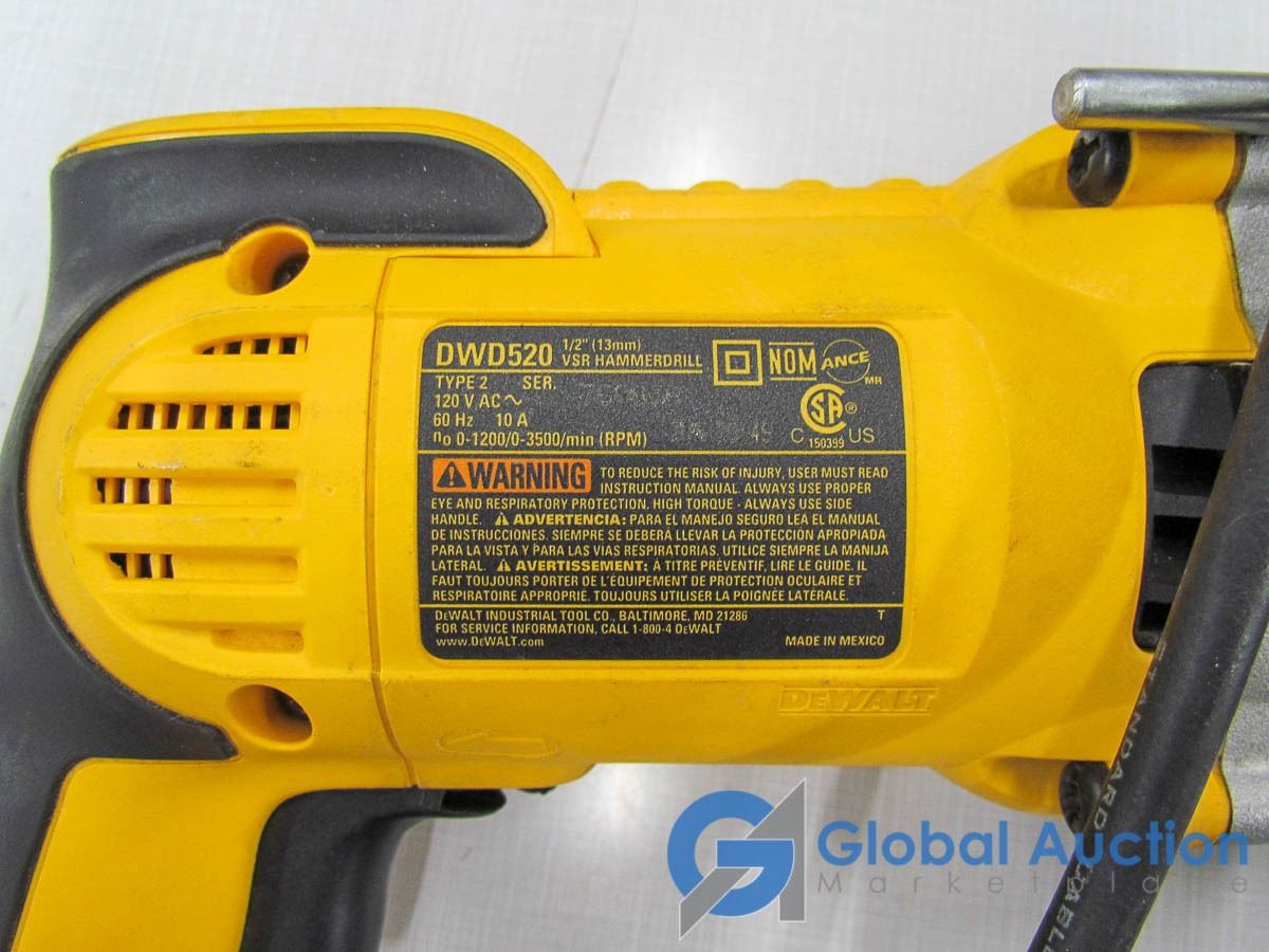 DeWalt 1/2" VSR Hammer Drill