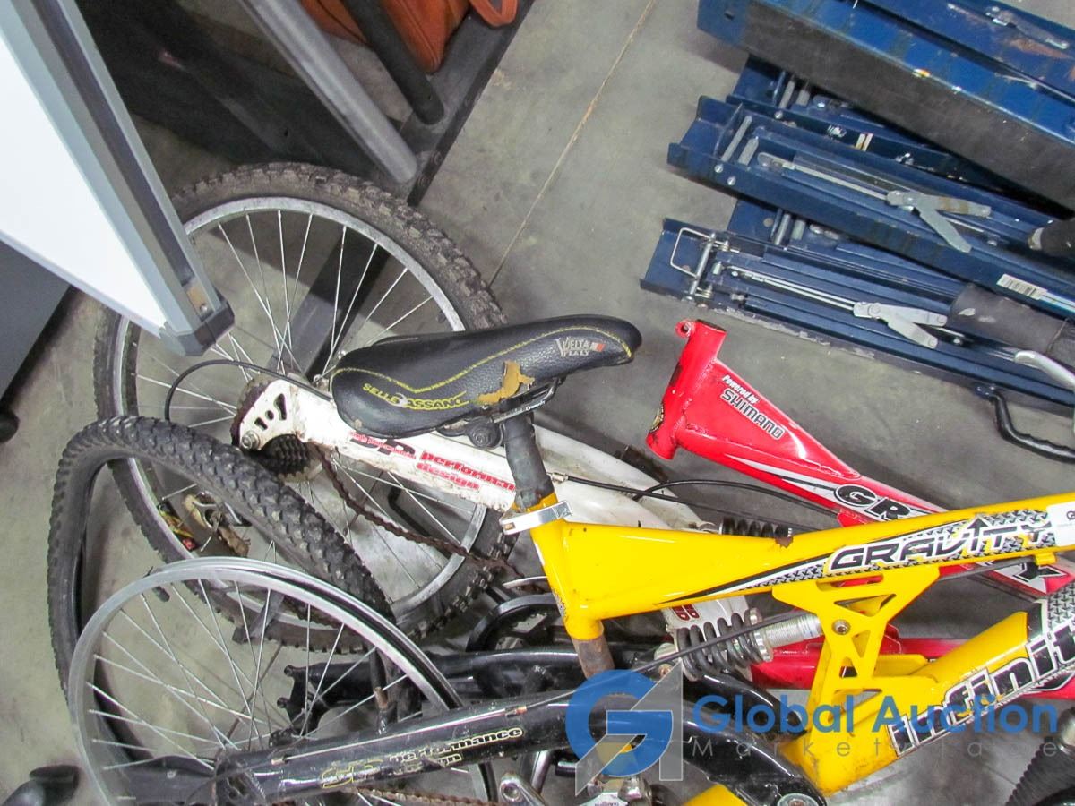 24" Mens Red Infinity Mountain Bike and Juvenile Yellow Infinity ...