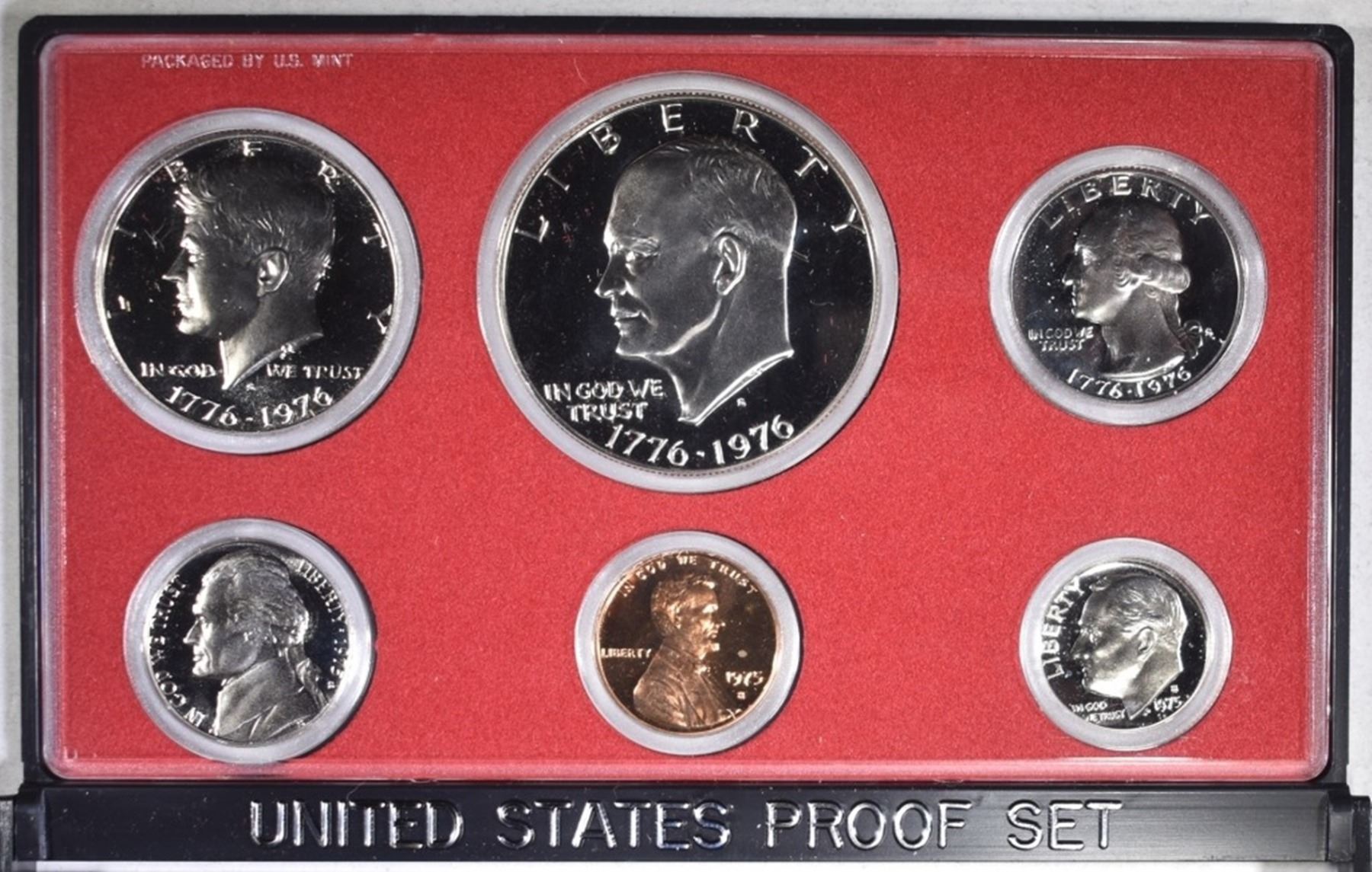 2-EACH 1970-79 U.S PROOF SETS IN ORIG PACKAGING