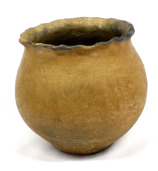 Native American Taos Micaceous Clay Pottery Bowl