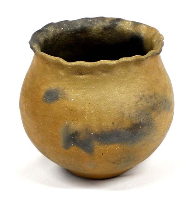 Native American Taos Micaceous Clay Pottery Bowl