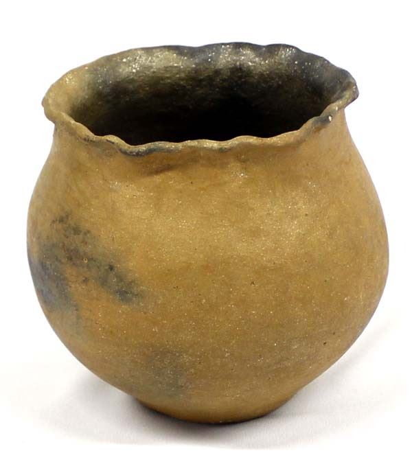 Native American Taos Micaceous Clay Pottery Bowl