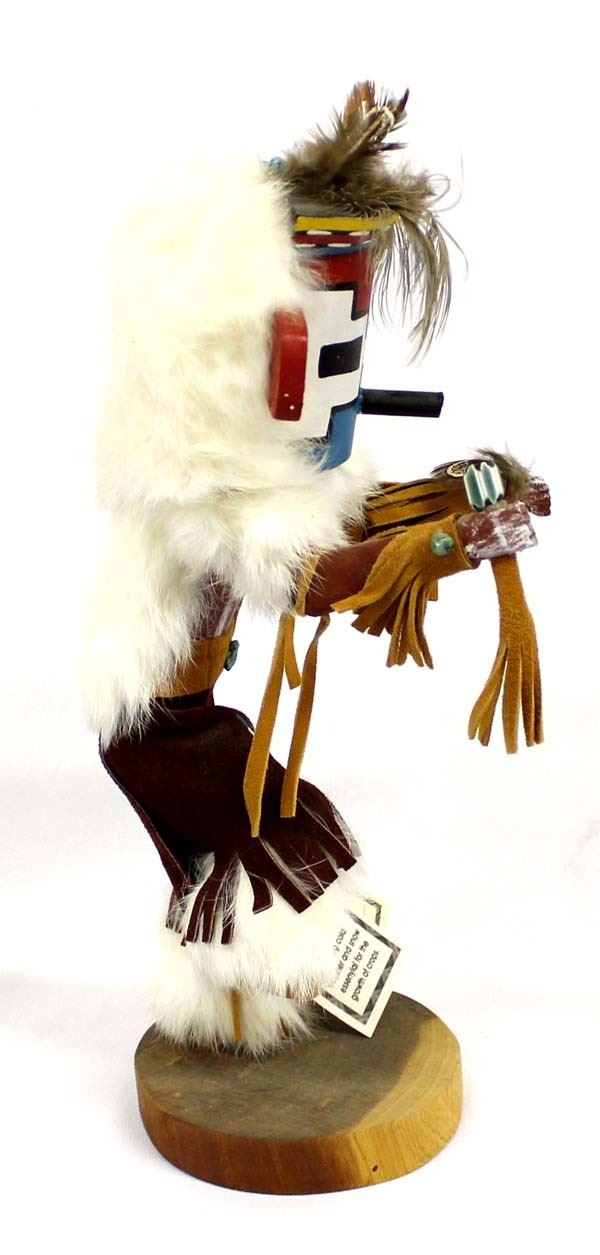 Navajo Snow Kachina by Kimberly Yazzie