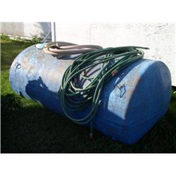 500 Gal Blue Fibreglass Water Tank