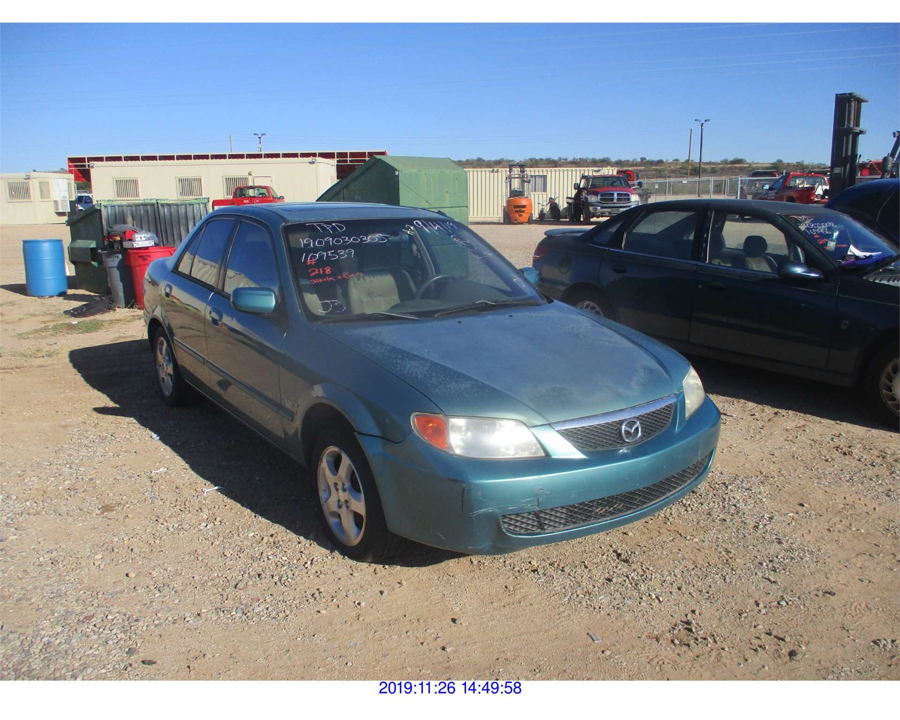 2001 - MAZDA PROTEGE