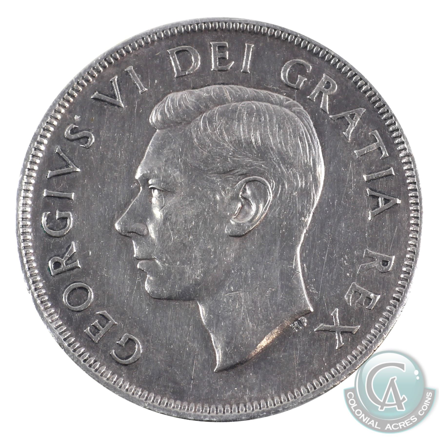 Silver $1 1948 ICCS Certified AU-50. *KEY DATE*