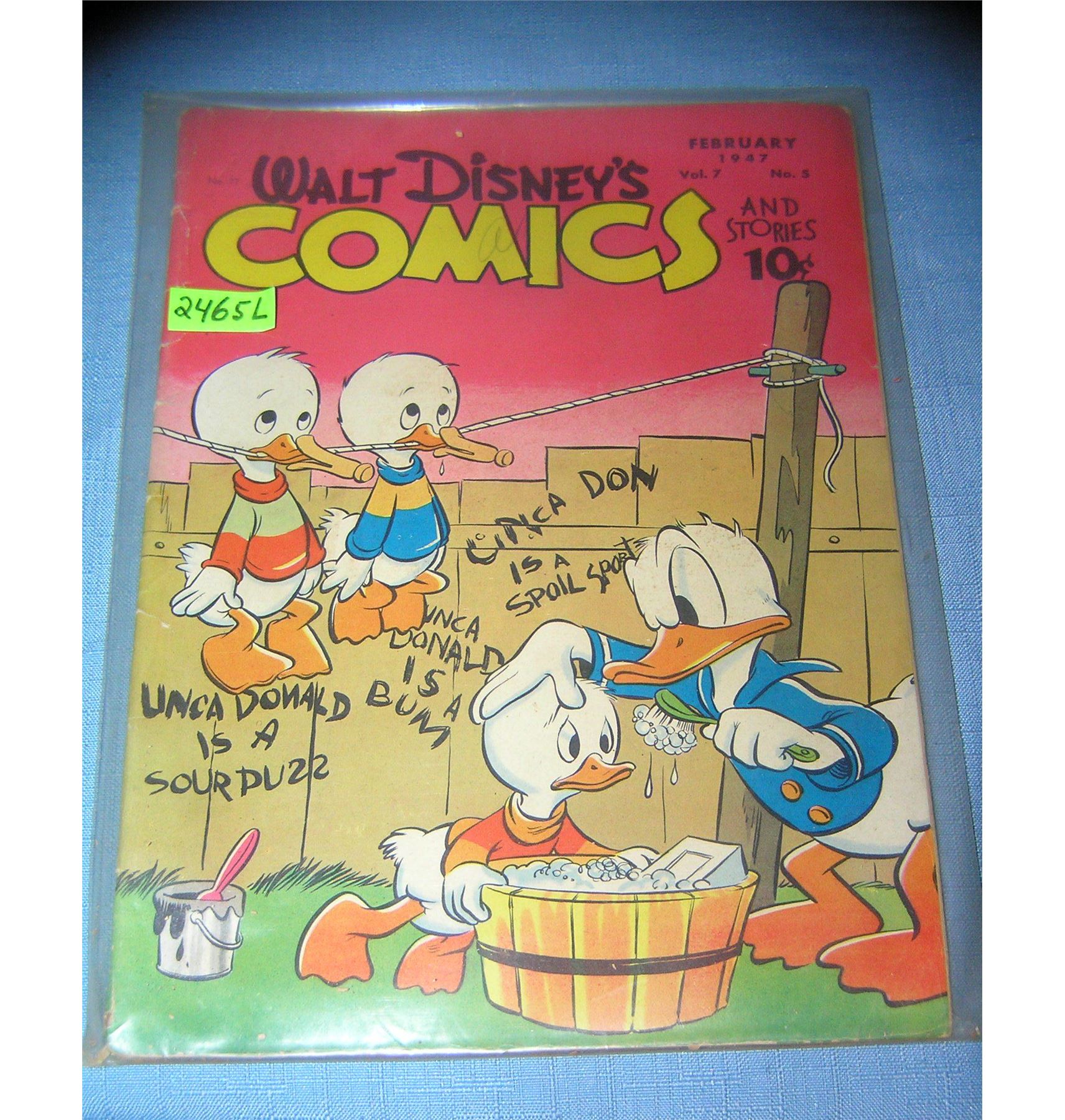 Disney comics and stories 10 cent comic book