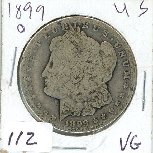 ONE DOLLAR COIN (USA) *1899* (MORGAN) *SILVER* - Schmalz Auctions