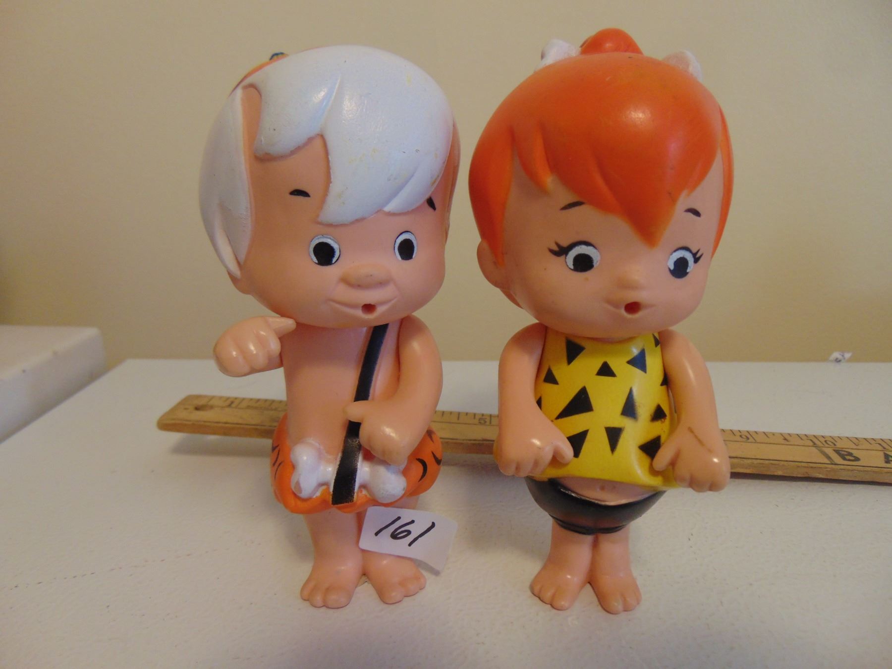VINTAGE 6" PEBBLES AND BAMM BAMM TOYS - Schmalz Auctions