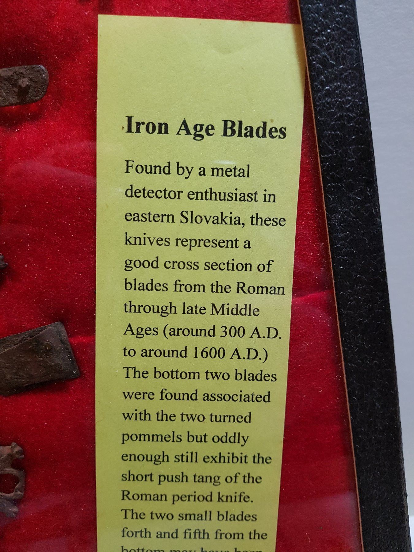 ANCIENT BLADES AND ARTIFACTS (READ LABEL)