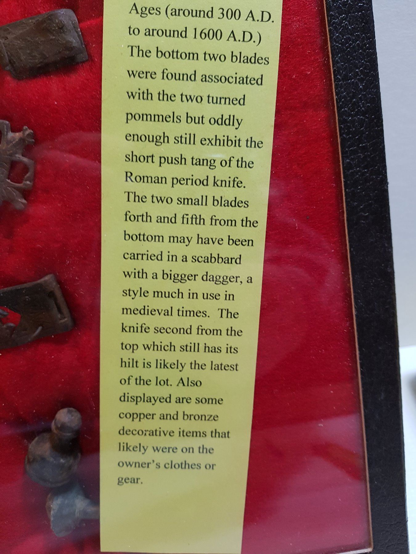 ANCIENT BLADES AND ARTIFACTS (READ LABEL)