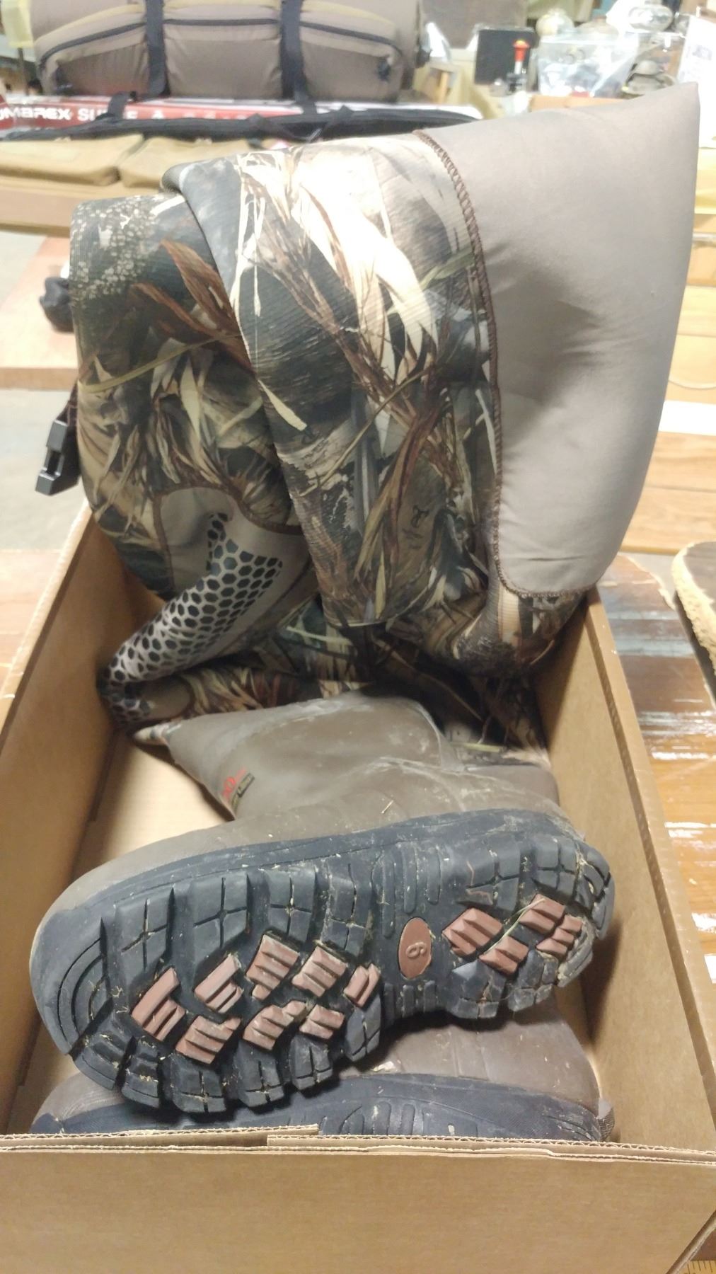 RED HEAD BRAND CANVAS BACK EXTREME WADERS 9 MEN