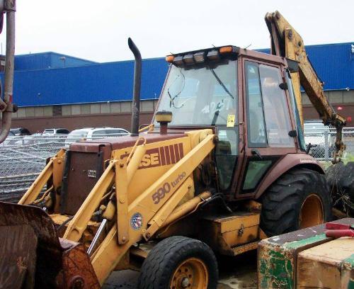 CASE 590 TURBO LOADER / BACKHOE
