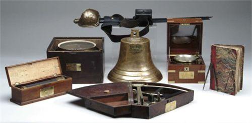 LOT OF PURPORTED CAPTURED NAVAL ARTIFACTS FROM TH