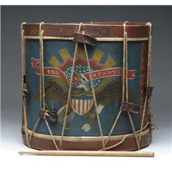 CIVIL WAR REGULATION REGIMENTAL EAGLE DRUM