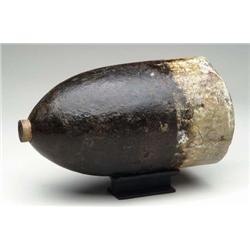 BRITISH RIFLED 32-POUNDER BRITTEN SHELL