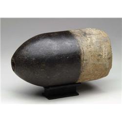 BRITISH RIFLED 24-POUNDER BRITTEN SHELL