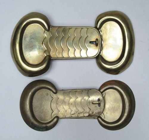 TWO PAIRS OF CIVIL WAR ENLISTED SHOULDER SCALES