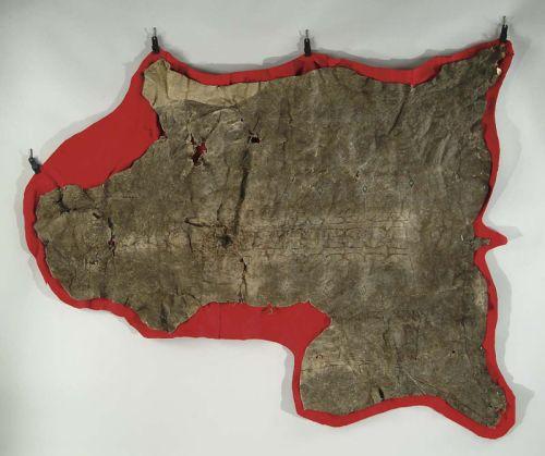 NORTHERN PLAINS BUFFALO ROBE, EARLY 19TH CENTURY