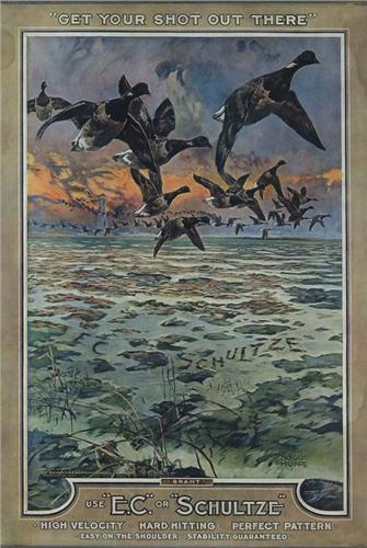 1909/10 DUPONT POWDER ADVERTISING POSTER
