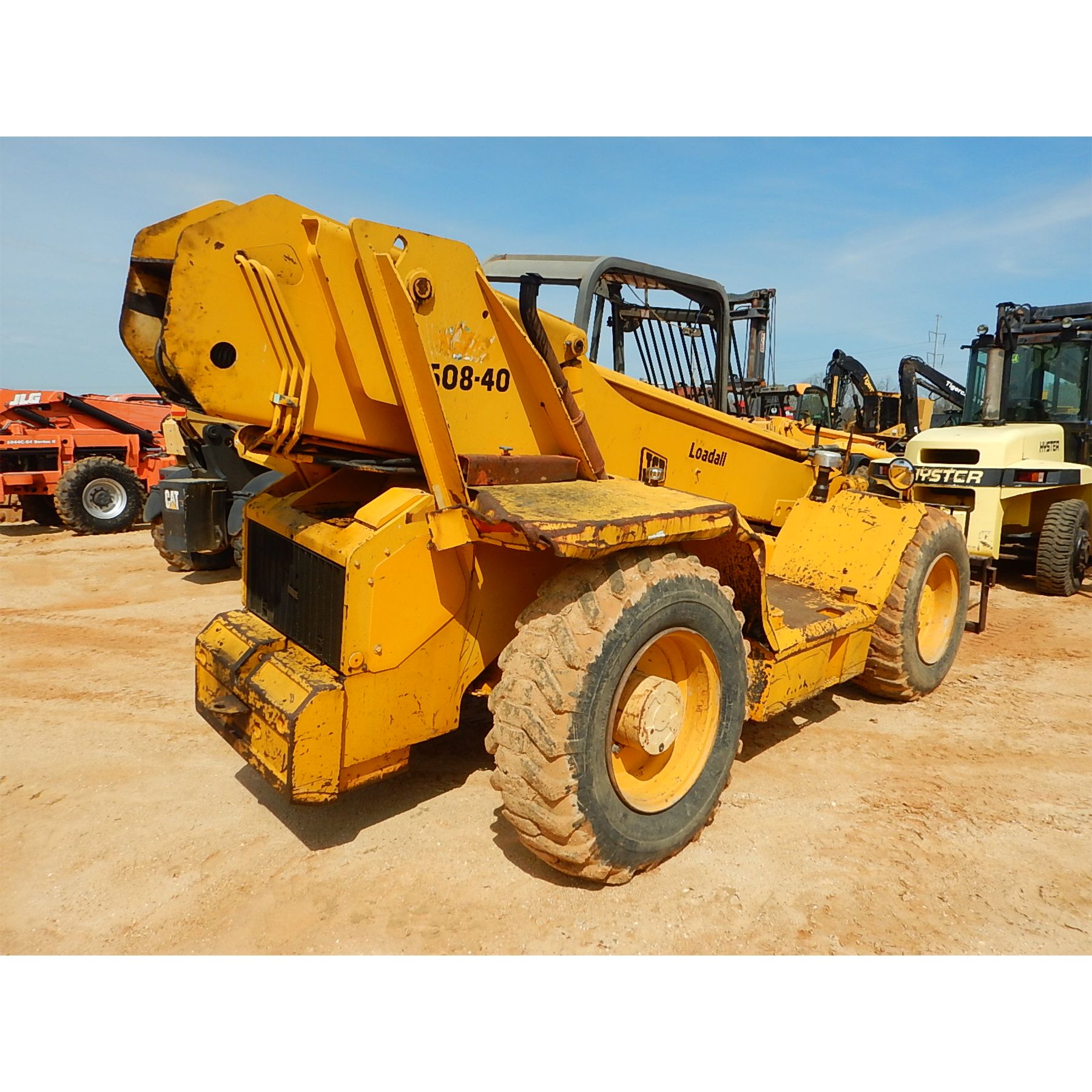 JCB 508-40 Forklift - Telehandler - J.M. Wood Auction Company, Inc.