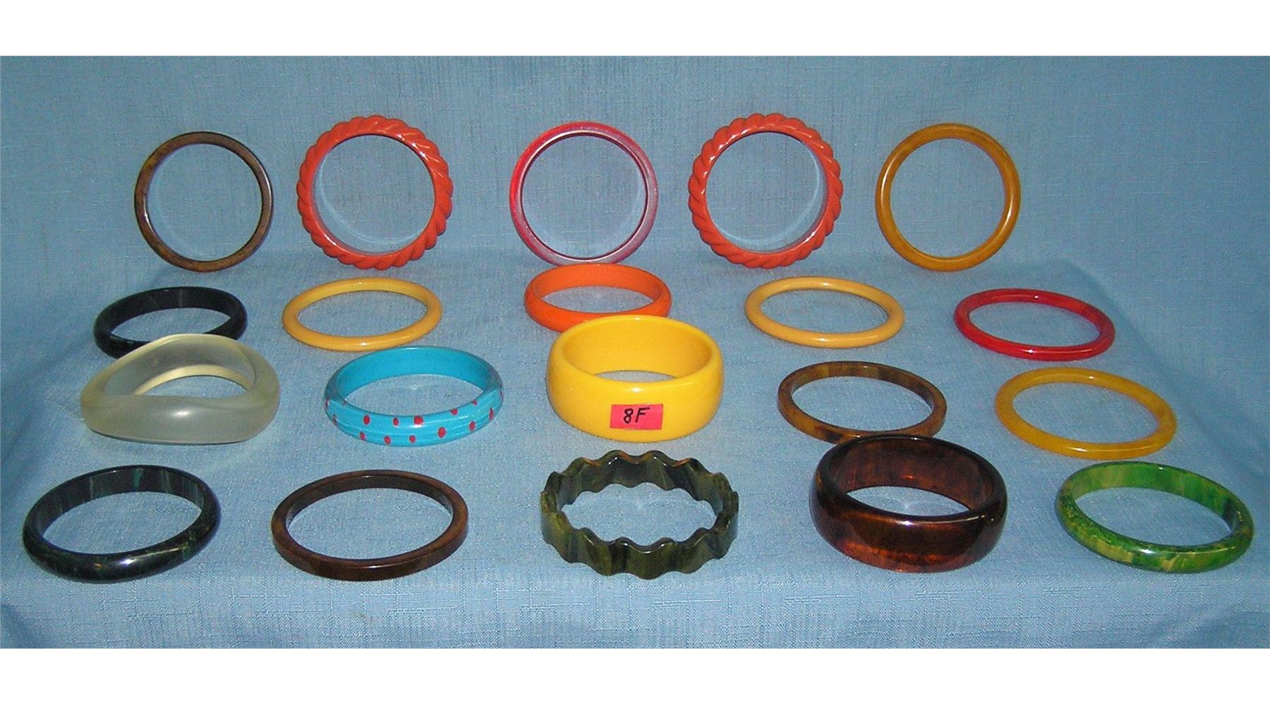 Vintage Bakelite and Lucite bracelets