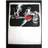 JUN DOBASHI Litho Japanese Abstract Art