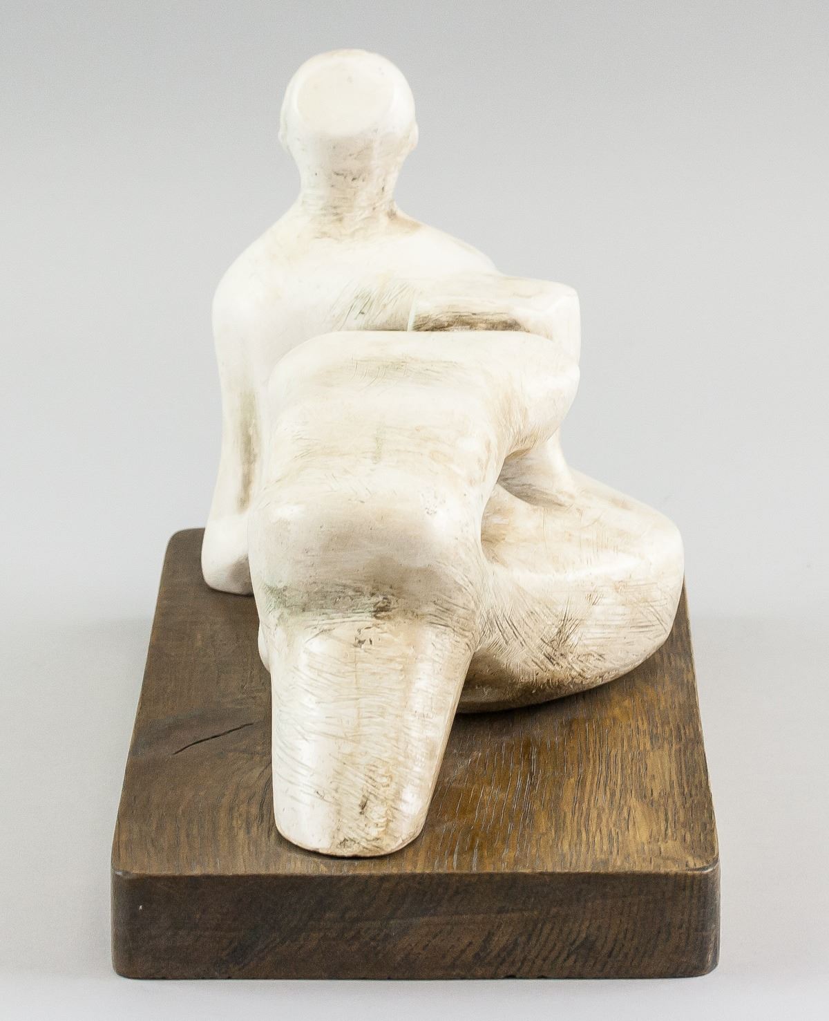 Henry Moore UK Plaster Maquette Letter Holes 1974