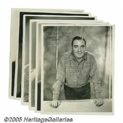 Vintage Actors Signed Photos. Six signed black-and- Vintage Actors ...