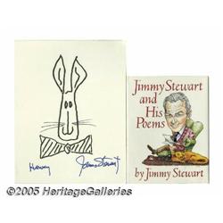 James Stewart Autograph Lot. Included here is a cop James Stewart ...