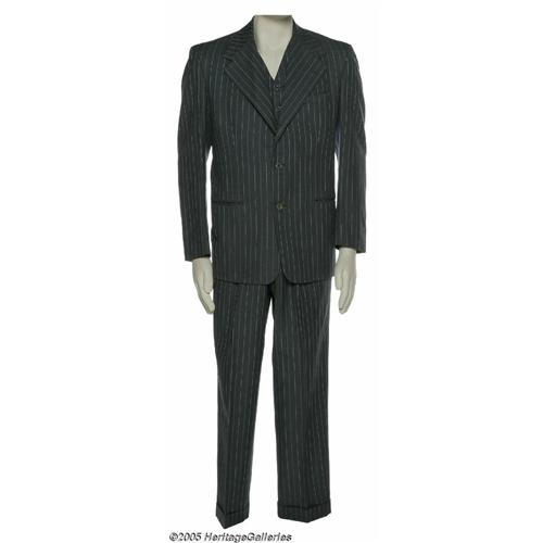 Humphrey Bogart's Blue Pinstripe Suit from "Dark Pass Humphrey Bogart's ...
