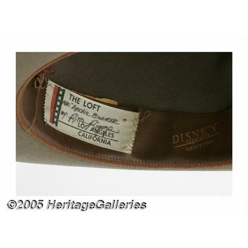 Archie Bunker's Costume Hat. Tan. felt hat worn by Archie Bunker's ...