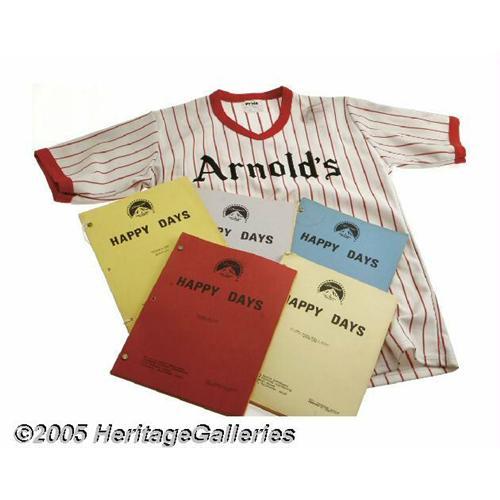 Happy Days Costume Shirt and Scripts. Included he "Happy Days" Costume ...