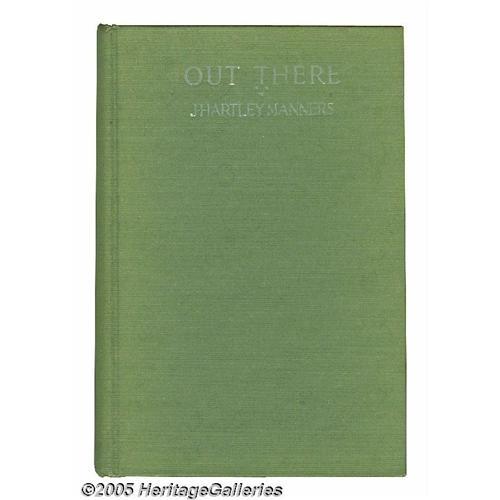 J. Hartley Manners Signed First Edition. Here is a J. Hartley Manners ...