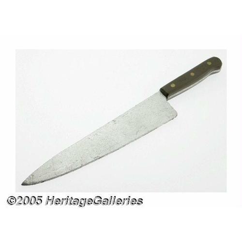Psycho II Prop Butcher Knife. From the 1983 seque "Psycho II" Prop ...