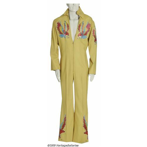 Elvis Presley Custom Designed Nudie Jumpsuit (c. 1970 Elvis Presley ...