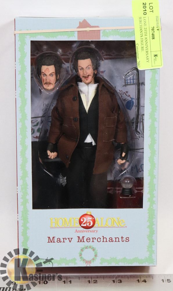 HOME ALONE 25TH ANNIVERSARY MARV MERCHANTS FIGURE.