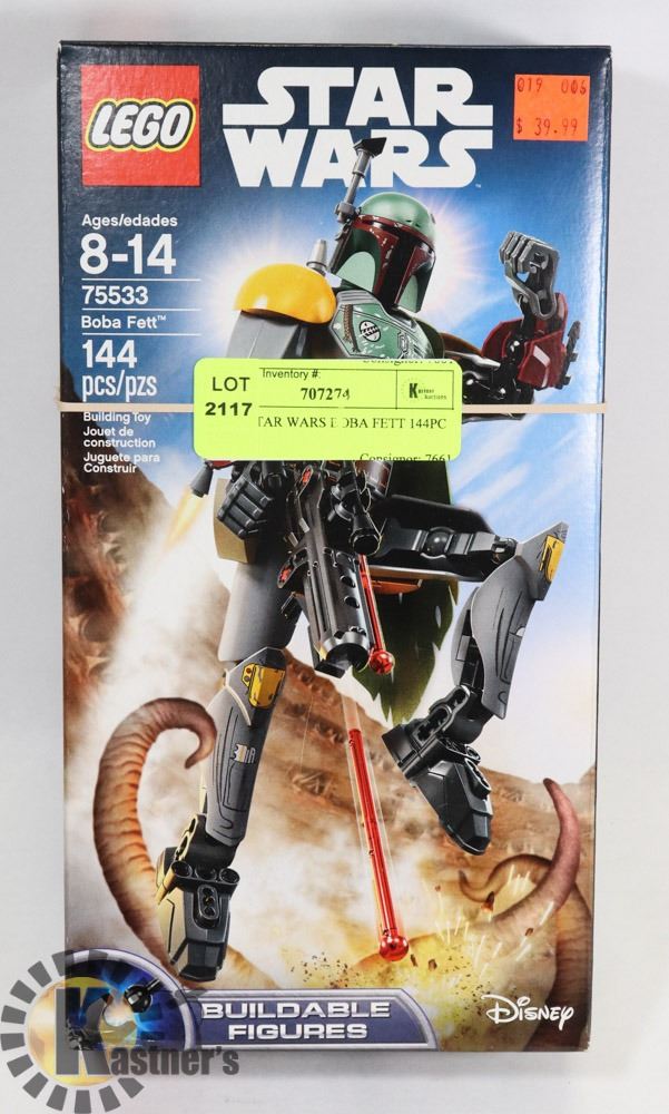 LEGO STAR WARS BOBA FETT 144PC 75533.