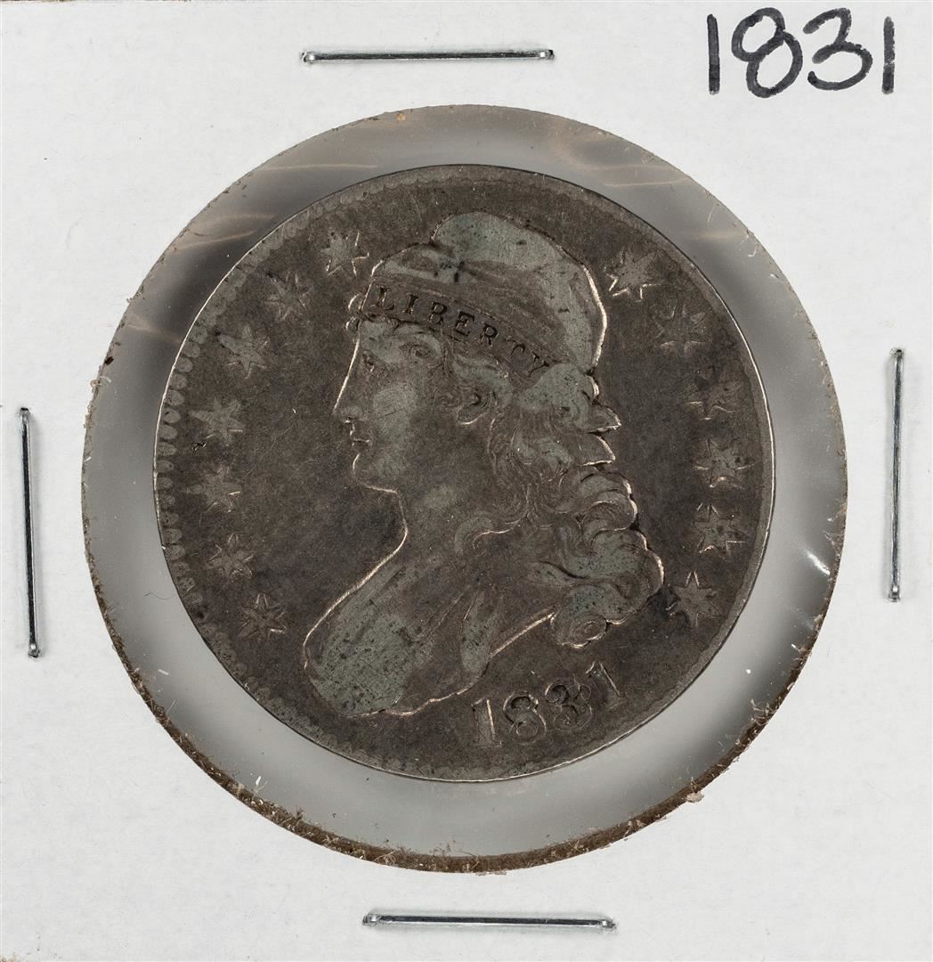 1831 Capped Bust Half Dollar Coin