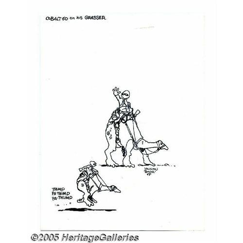 Vaughn Bode - Cobalt 60 on his Grasser Illustration Ori