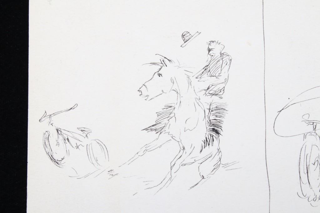 Original Will James (1892-1942) Drawing c. 1924