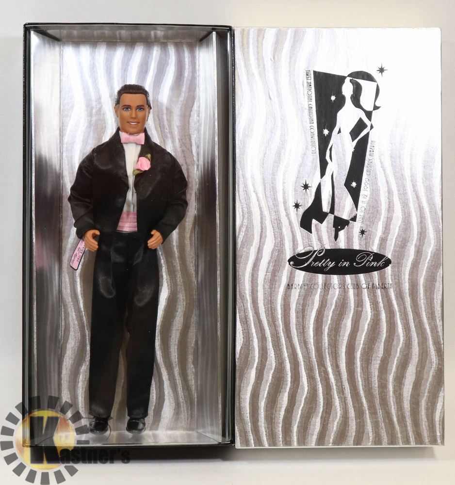 PRETTY IN PINK BARBIE COLLECTOR KEN DOLL.