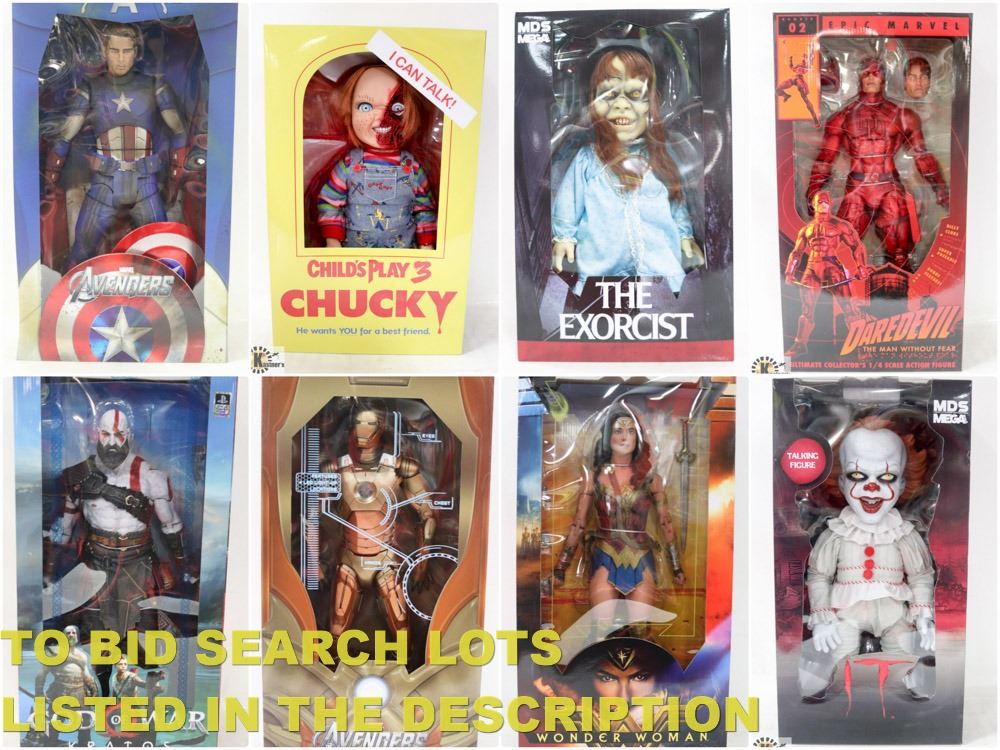 FEATURED COLLECTIBLE ACTION FIGURES AND TOYS