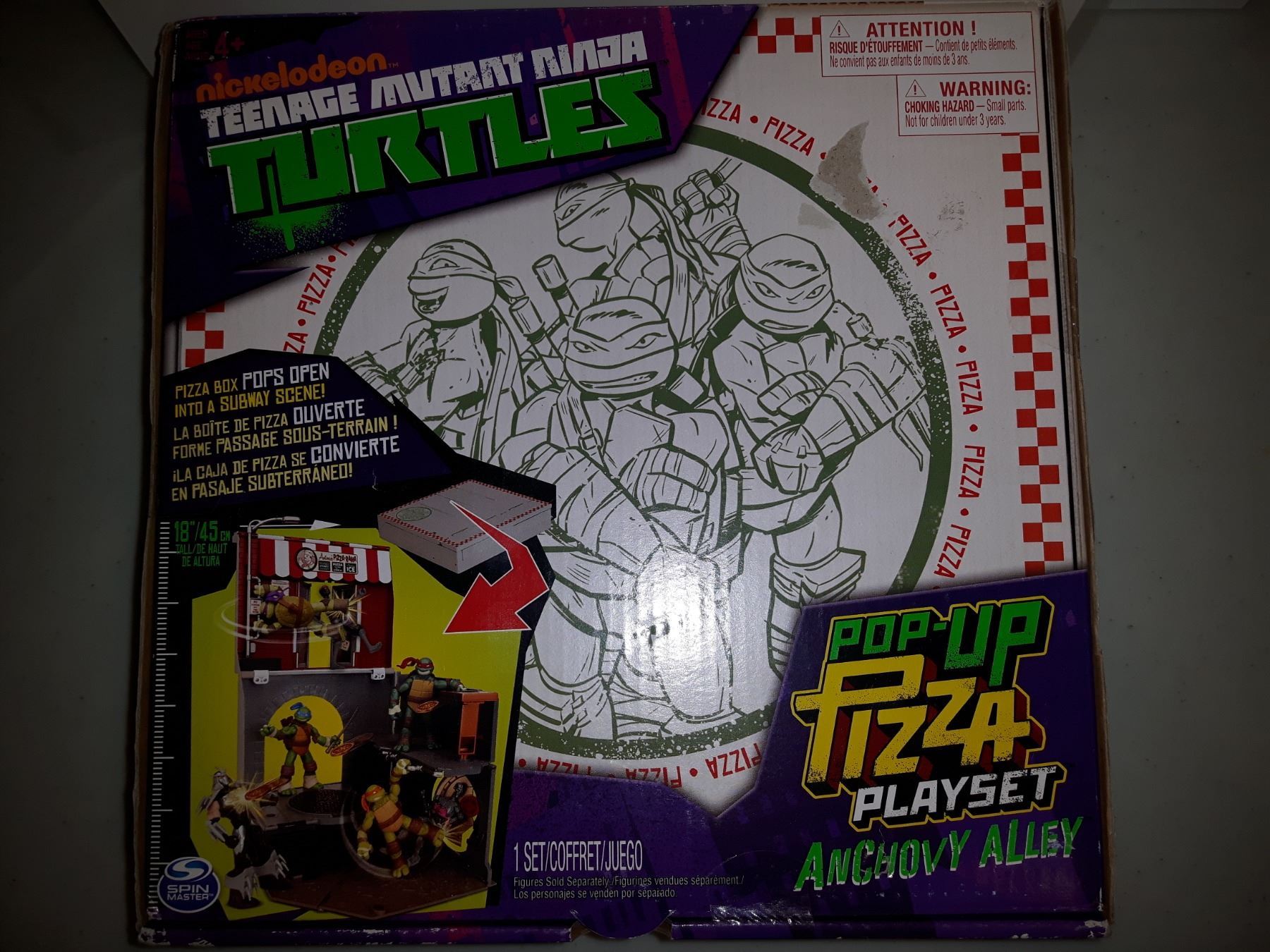 Teenage Mutant Ninja Turtles Anchovy Alley Play Set