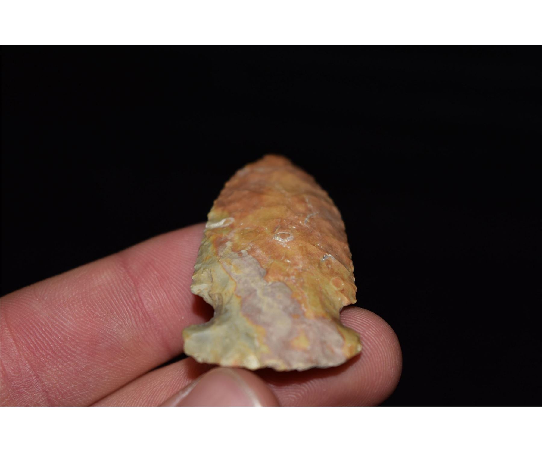 2 1/8" Godar Point, River Stained, Greene Co, Illinois