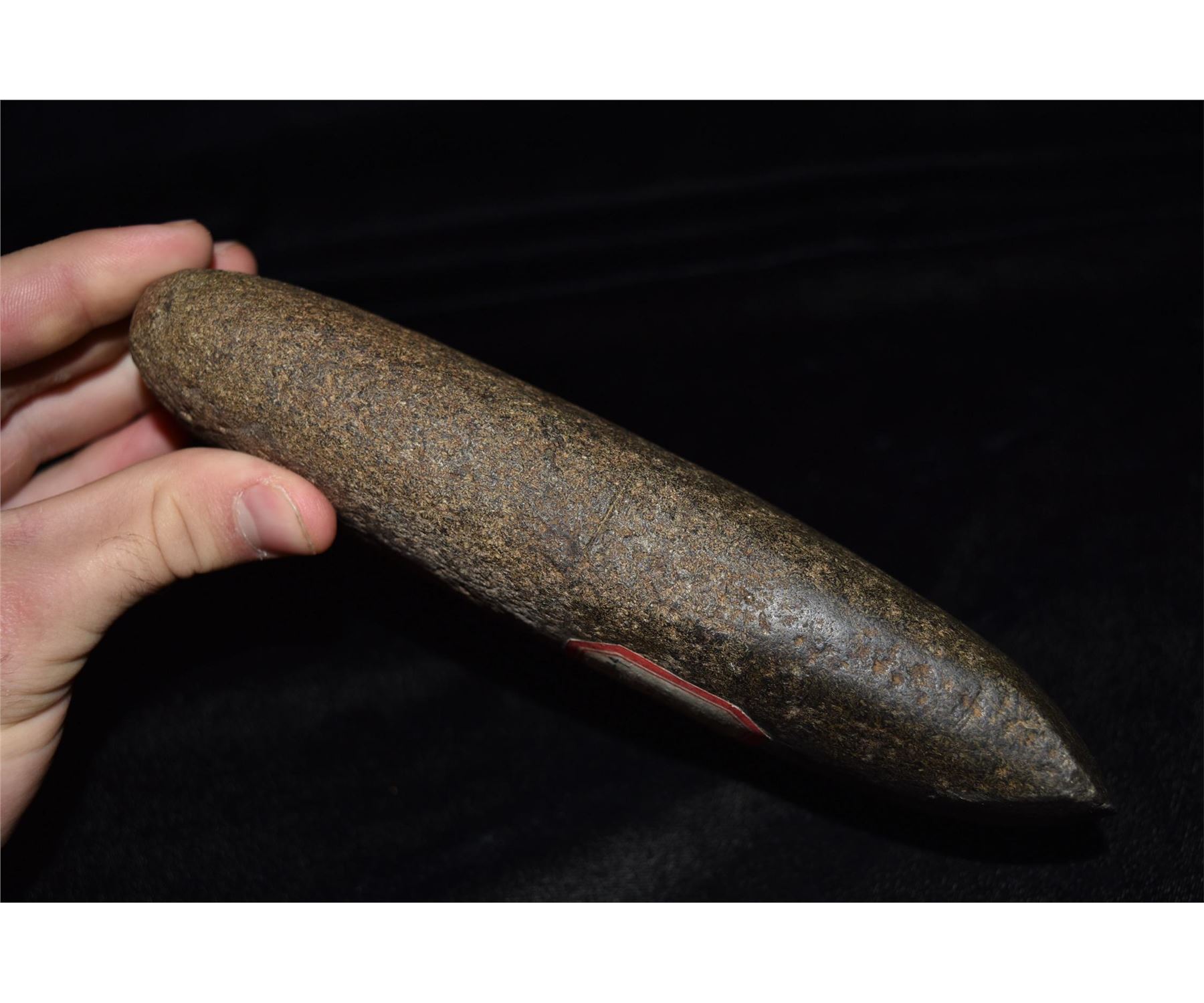 8 1/2" Flared Bit Celt, Creased on One Side, Ex Ray