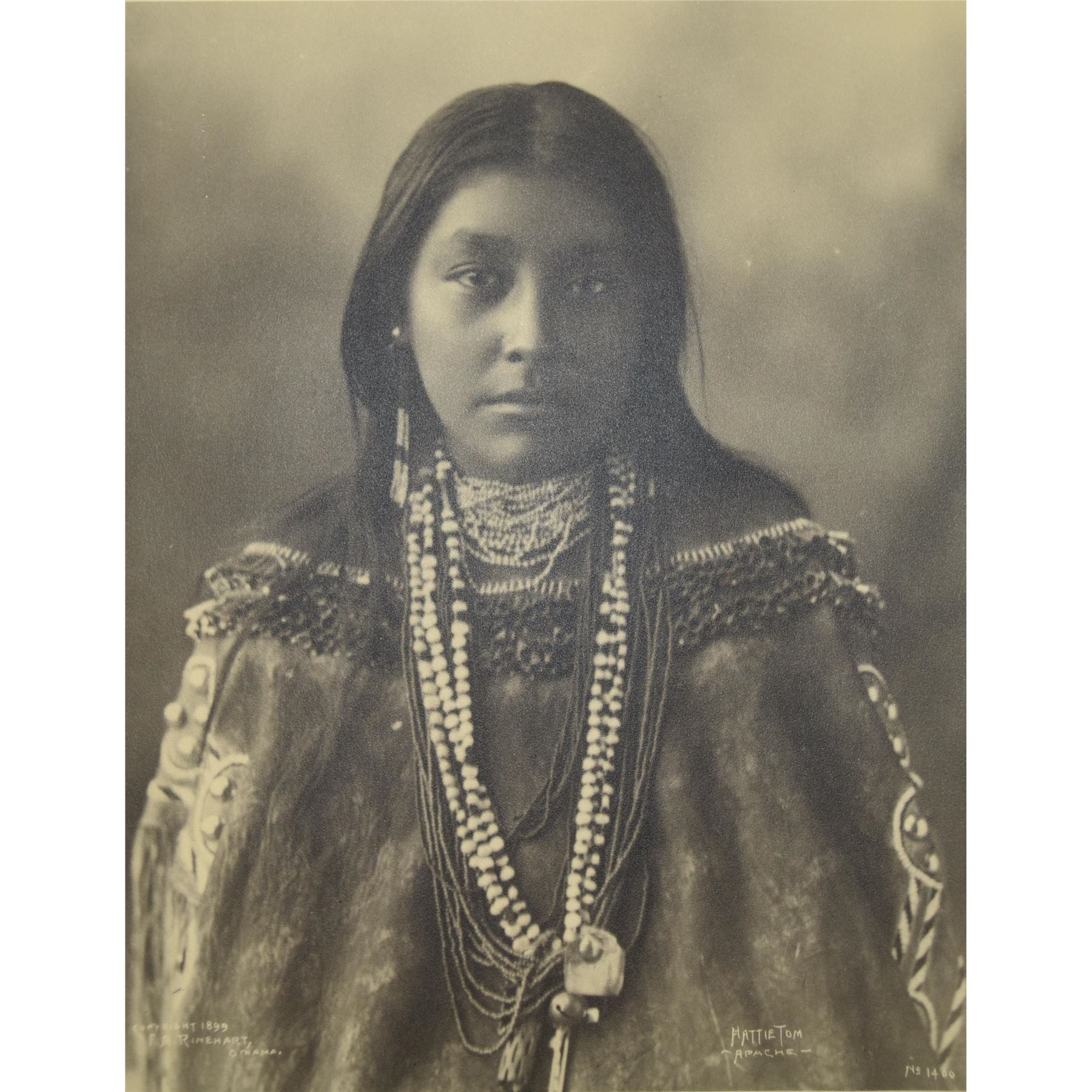 Hattie Tom, Apache Chiricahua Photo Print, Late